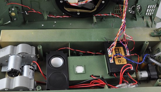 RC tank Kingtiger met Henschel koepel 2.4GHZ IR/BB V7.0 met rook en ...