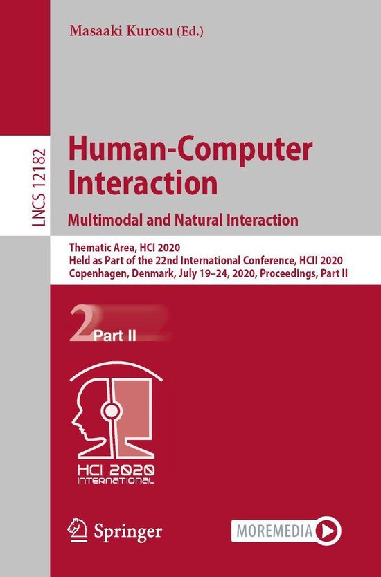 Lecture Notes in Computer Science 12182 - Human-Computer Interaction ...