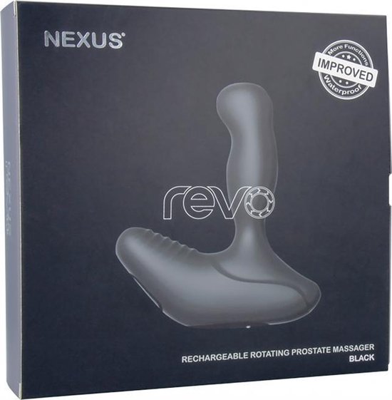 Nexus Revo Roterende Prostaat Vibrator Zwart