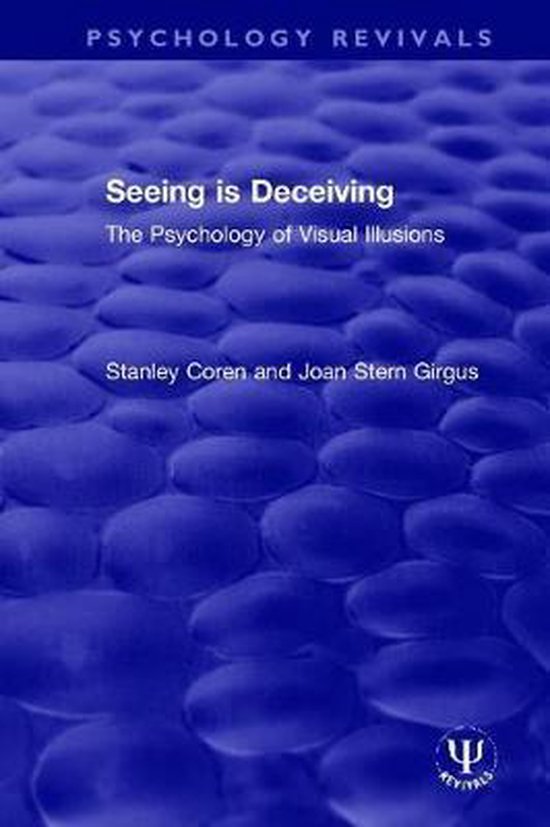 Seeing is Deceiving | 9780367506544 | Stanley Coren | Boeken | bol.com