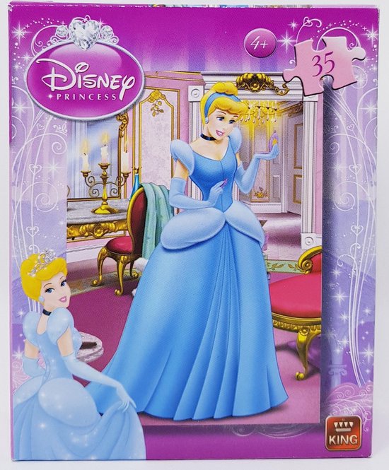 DISNEY PRINCESS ASSEPOESTER MINI PUZZEL 35 PUZZELSTUKJES -15X21 CM ...