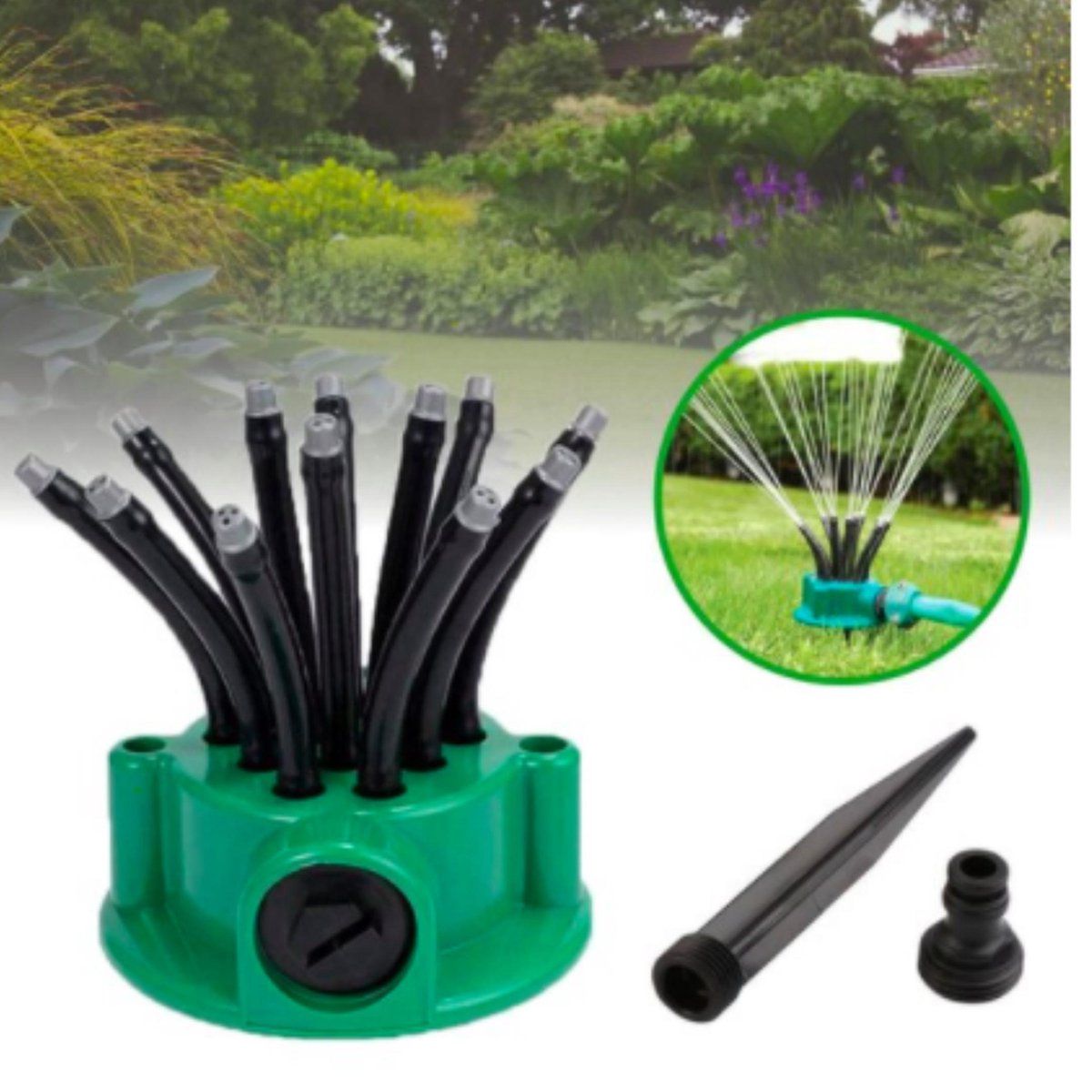 Sproeiers voor Tuin – Zwenksproeier - Tuinsproeiers – Cirkelsproeier ...