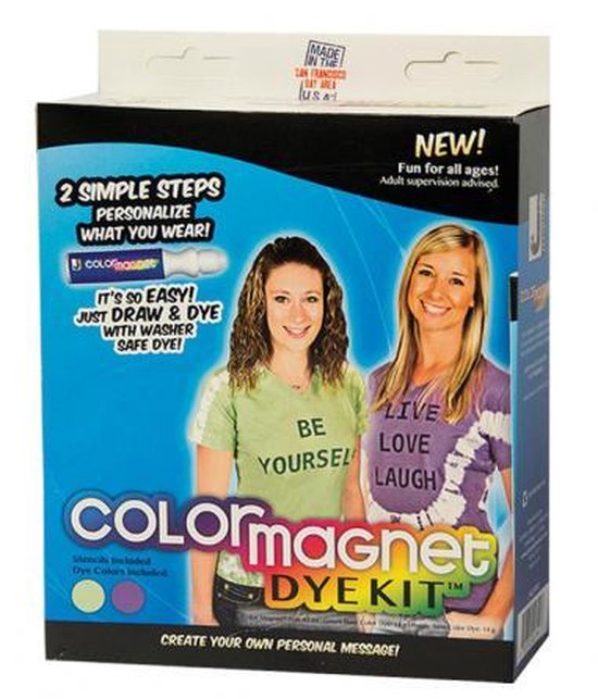 Jacquard Color Magnet Kleuren Set Groen Paars | bol.com