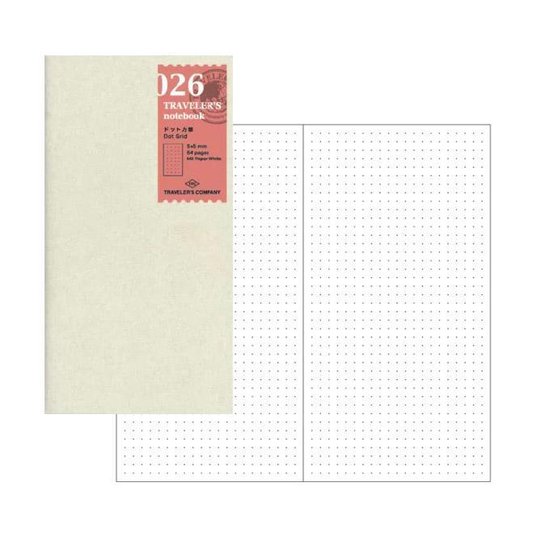 TRAVELER`S notebook Refill 026 - Dotted | bol
