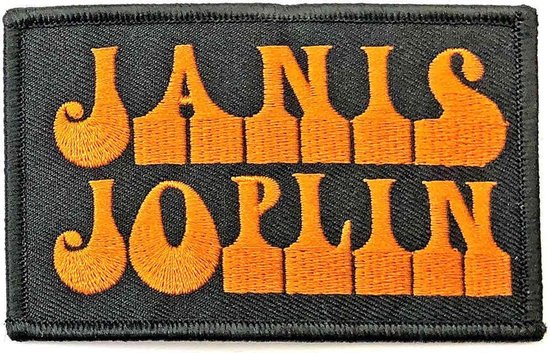 Janis Joplin - Logo Patch - Zwart | bol