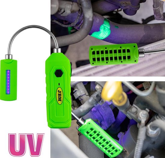 JBM Tools | Flexibele UV-COB lamp draagbaar op magneetbasis | Looplamp ...
