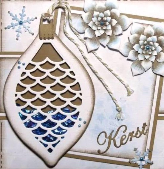 Nellies Choice Special Card Mal - Christmas shake ball cone CBD002 6 ...