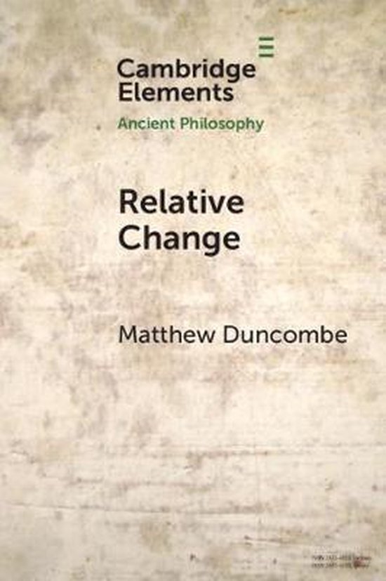 Relative Change | 9781108713429 | Matthew Duncombe | Boeken | bol.com