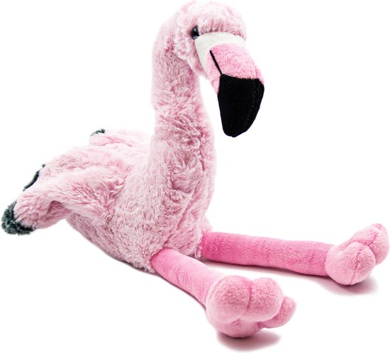 PIA Soft Toys - Pluche Knuffeldier - Flamingo roze 22 cm | bol