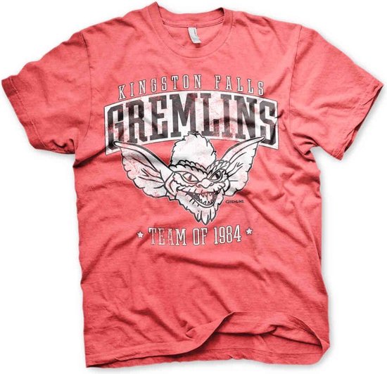 Gremlins Heren Tshirt -S- Team Kingston Falls Gremlins Of 1984 Rood | bol