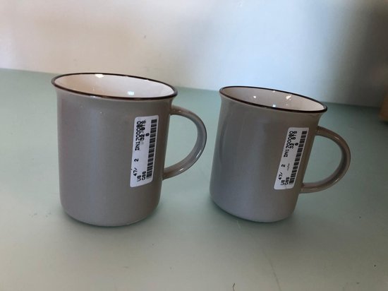 Beige mokken 2 stuks | bol