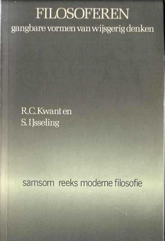 Filosoferen, R.C. Kwant | 9789014025087 | Boeken | bol