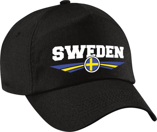 Zweden / Sweden landen pet / baseball cap zwart kinderen | bol