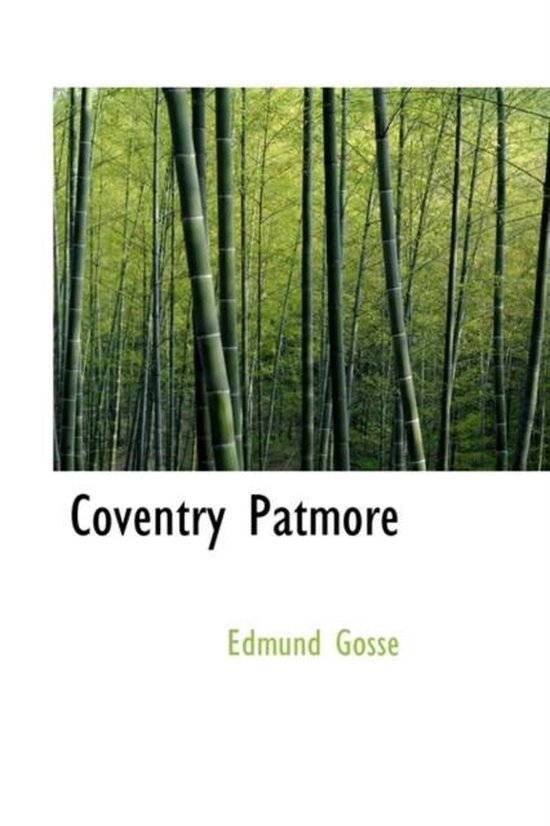 Coventry Patmore, Edmund Gosse | 9781110784271 | Boeken | bol.com