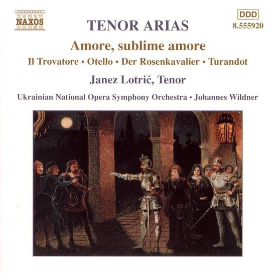 Janez / Kiev Chamber Choir Lotric - Tenor Opera Arias, Wildner | CD ...