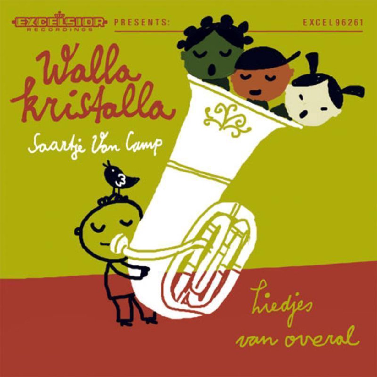 Walla Kristalla, Liedjes Van Overal, Saartje van Camp | CD (album ...