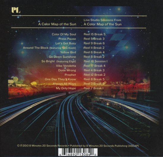 Pretty Lights - A Color Map Of The Sun, Pretty Lights | CD (album ...