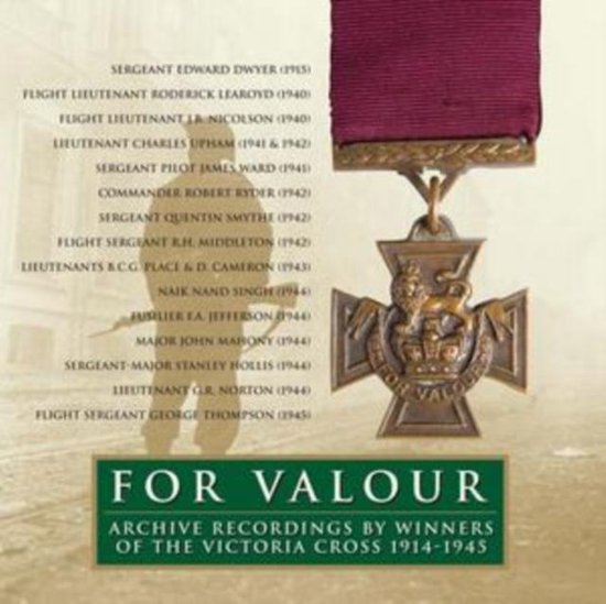 For Valour: The Victoria Cross, various artists | CD (album) | Muziek ...