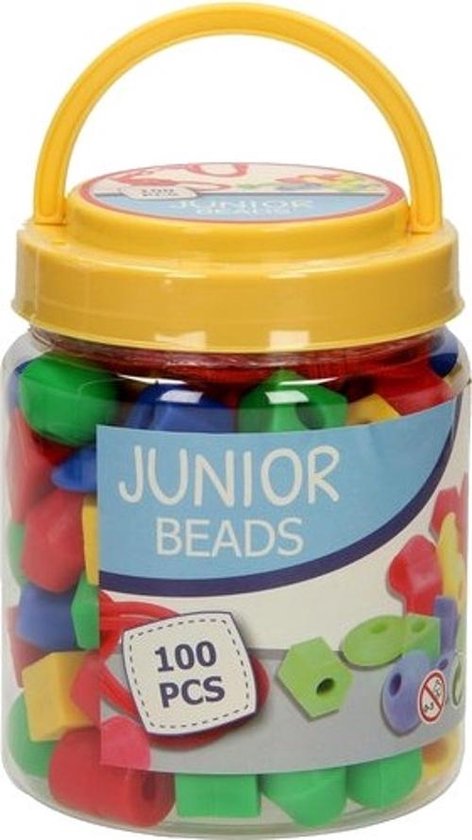 Johntoy Junior Kralenset In Emmer 100-delig | bol