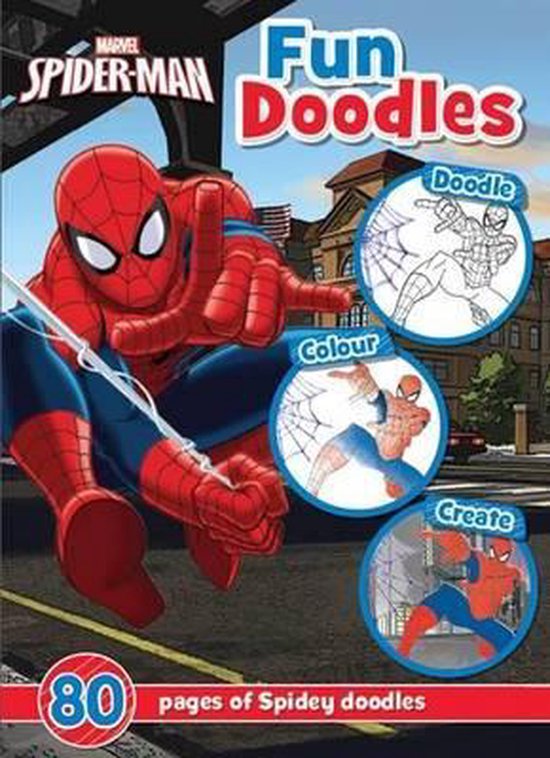 Marvel Spider-Man Daring Doodles, Parragon | 9781474822473 | Boeken ...