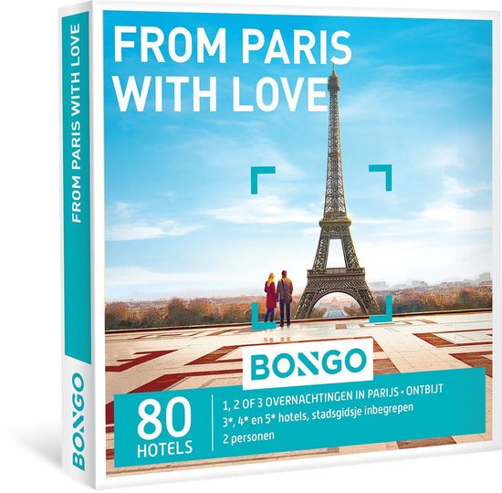 BONGO - From Paris with Love - Cadeaubon | bol