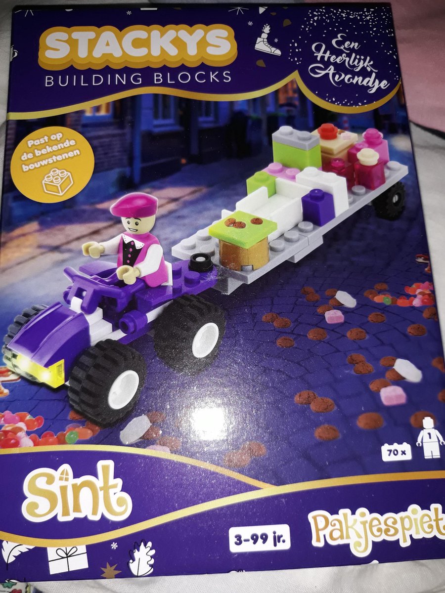 Stackys (lego) building blocks - pakjespiet | bol