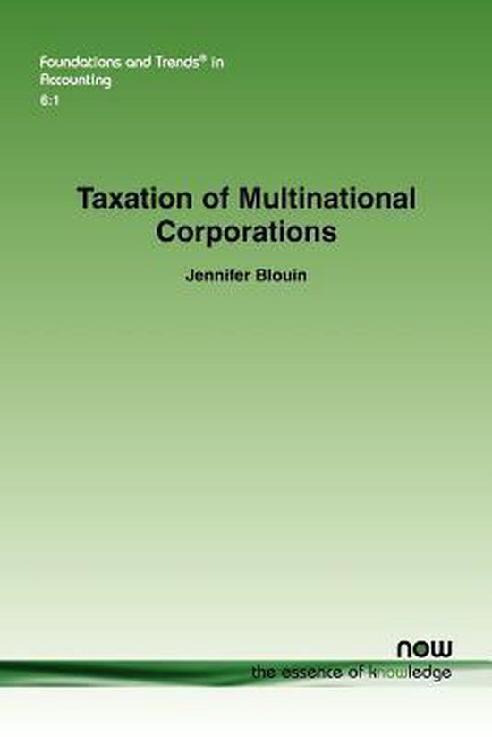 Taxation of Multinational Corporations | 9781601985323 | Jennifer ...