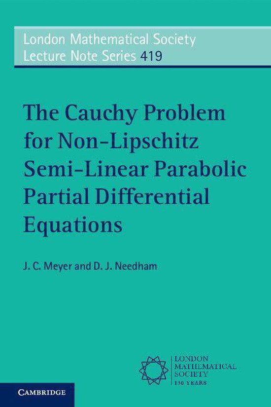 London Mathematical Society Lecture Note Series 419 - The Cauchy Problem for... | bol.com