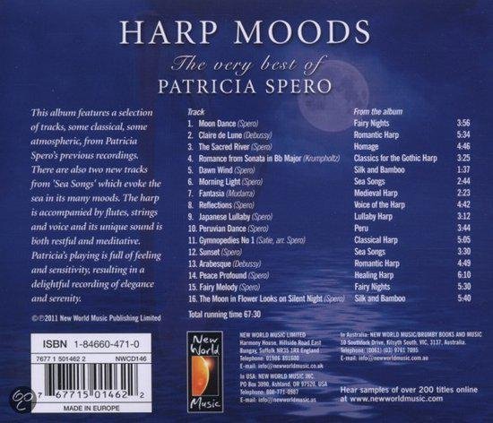 Harp Moods, Patricia Spero | CD (album) | Muziek | bol