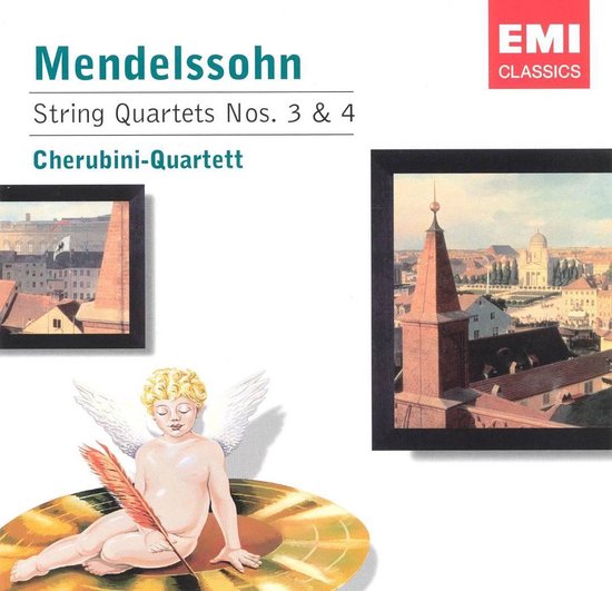 Mendelssohn: String Quartets Nos. 3 &4, Cherubini Quartett | CD (album) | Muziek | bol