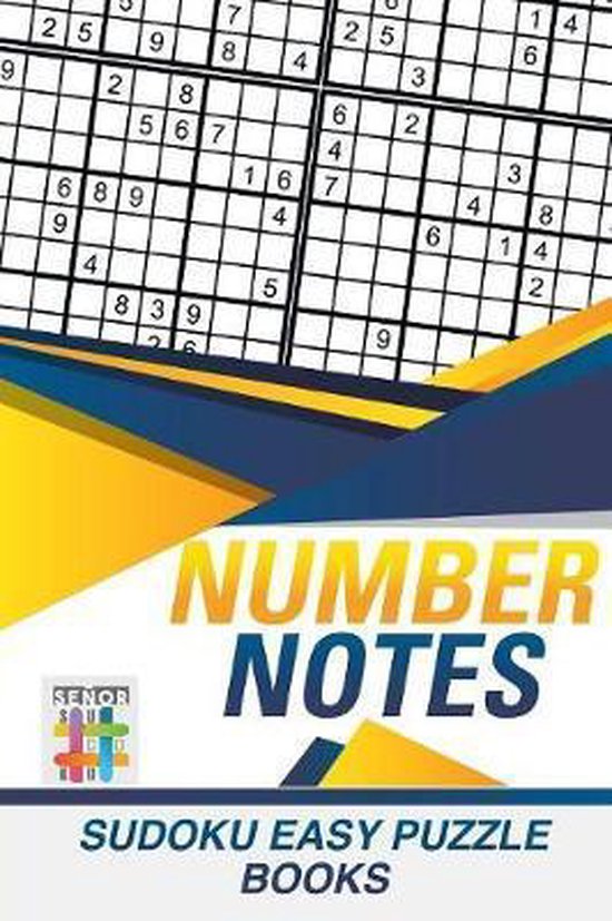 Number Notes Sudoku Easy Puzzle Books | 9781645215912 | Senor Sudoku ...