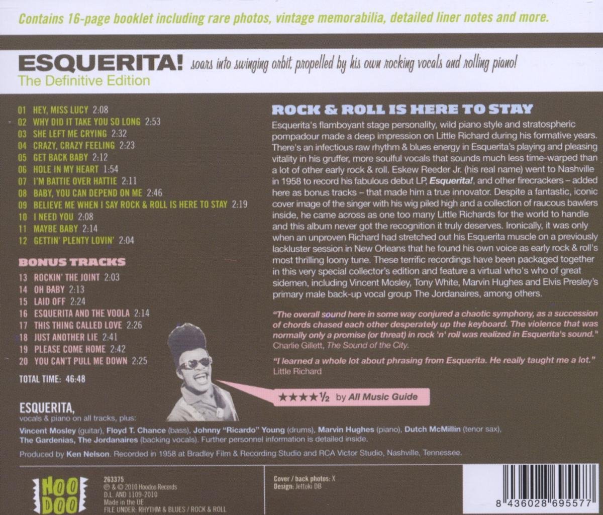 Definitive Edition, Esquerita | CD (album) | Muziek | bol