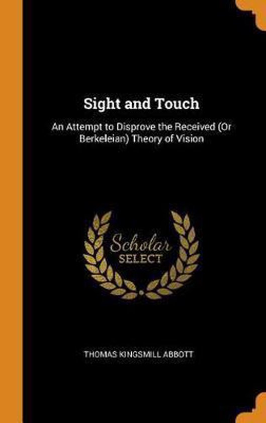 Sight and Touch | 9780344059629 | Thomas Kingsmill Abbott | Boeken ...