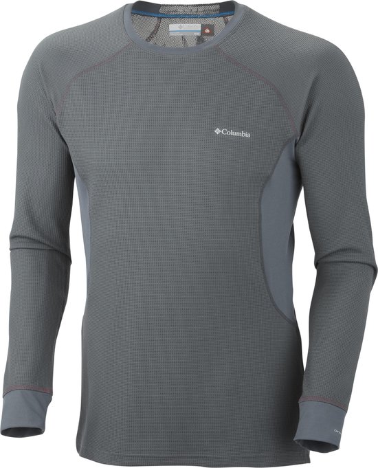 Columbia Baselayer Heavyweight - heren - thermoshirt - grijs | bol.com