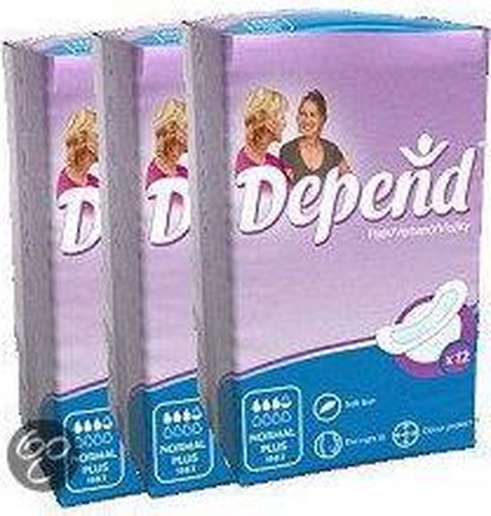 Depend verband normal plus a3 12 st | bol