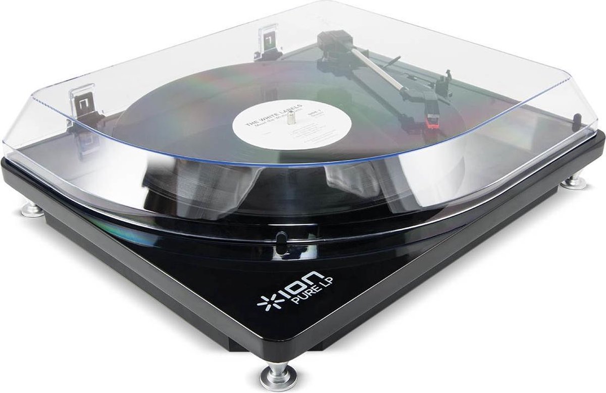 ION Quick Play LP - Conversion Turntable met RCA Outputs - Zwart | bol