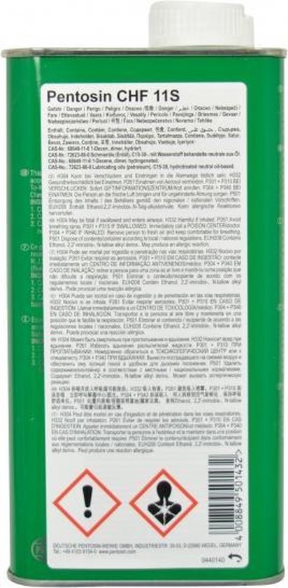 Pentosin CHF 11S - Motorolie - 1 Liter | bol.com
