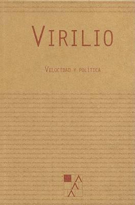 Velocidad y Politica, Paul Virilio | 9789508891358 | Boeken | bol.com