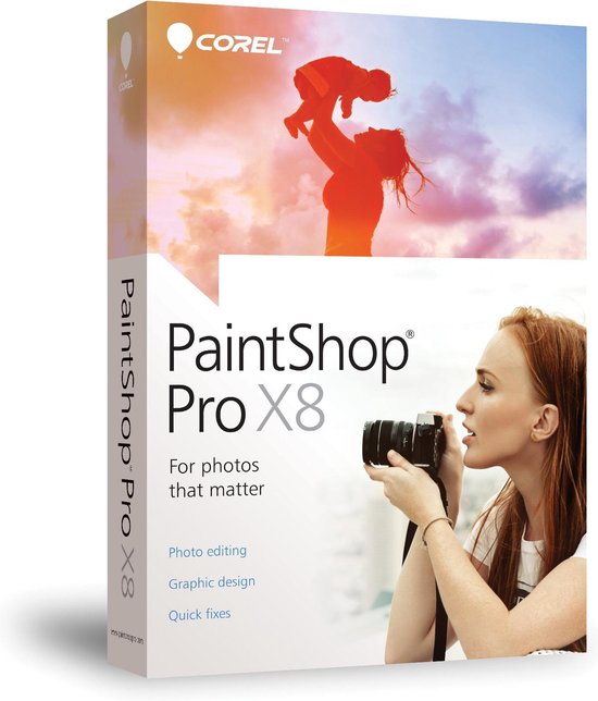 PaintShop Pro X8, Mini Box, DE, Win | bol