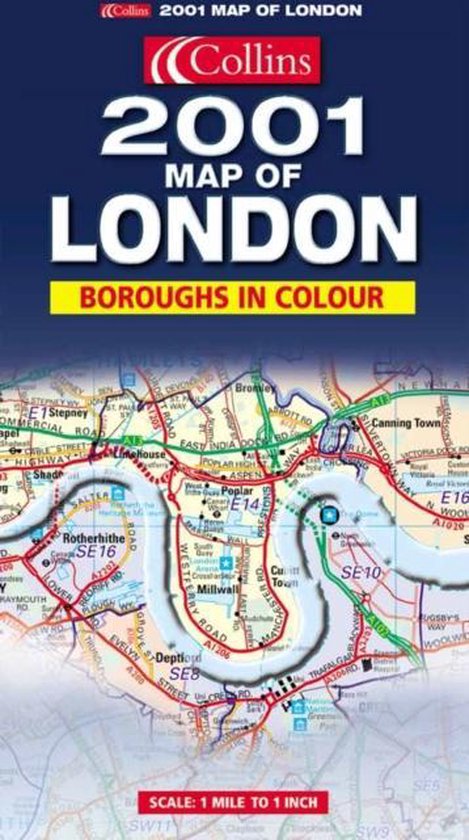 2001 Map of London | 9780007100385 | Boeken | bol.com