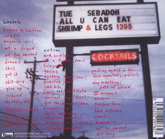 Bakesale, Sebadoh | CD (album) | Muziek | bol.com