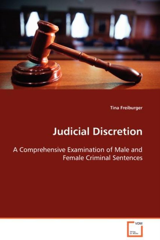 Judicial Discretion | 9783639096811 | Tina Freiburger | Boeken | bol.com