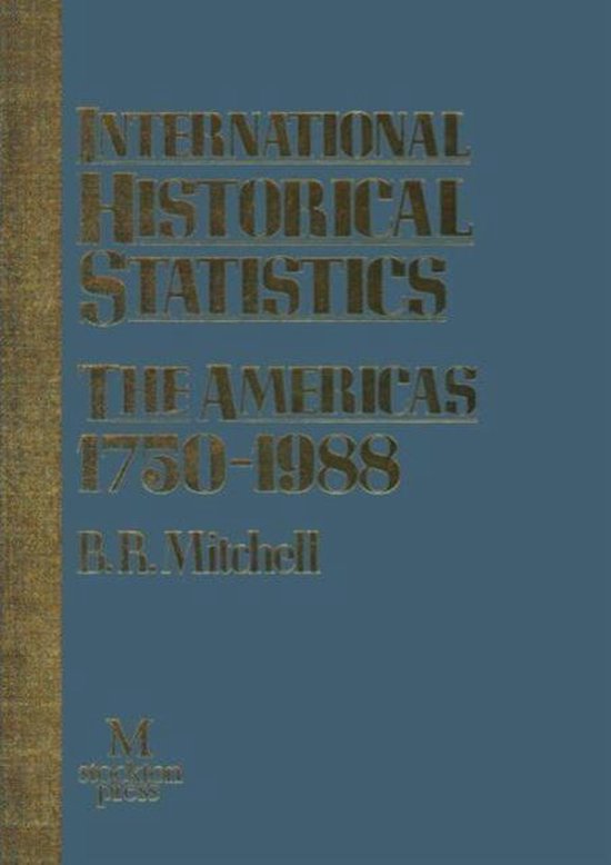 International Historical Statistics, Brian Mitchell | 9781349130733 ...