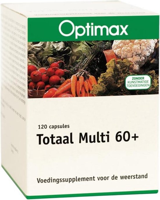 Optimax Totaal 60+ - 120 Capsules | bol.com