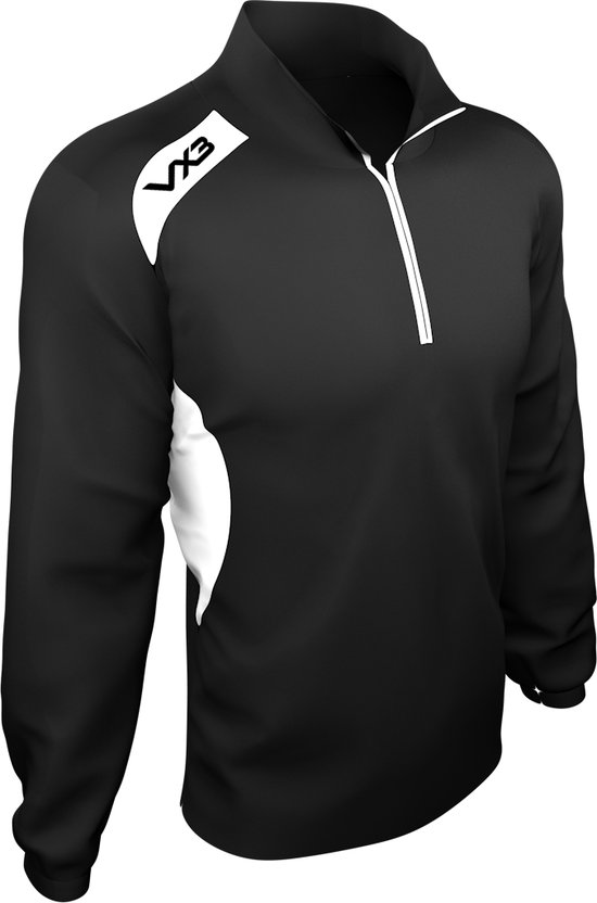 Team Tech Half Zip Train Jacket B/W L | bol.com