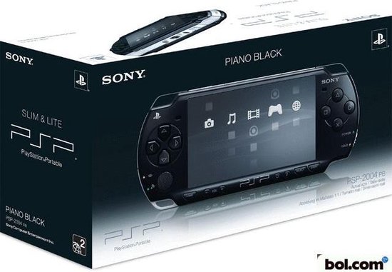Sony PSP Slim & Lite - Zwart - Playstation Portable - Video-out poort | bol