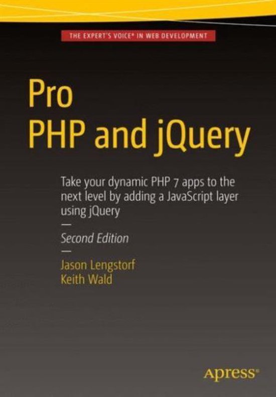 Pro PHP and jQuery | 9781484212318 | Keith Wald | Boeken | bol.com