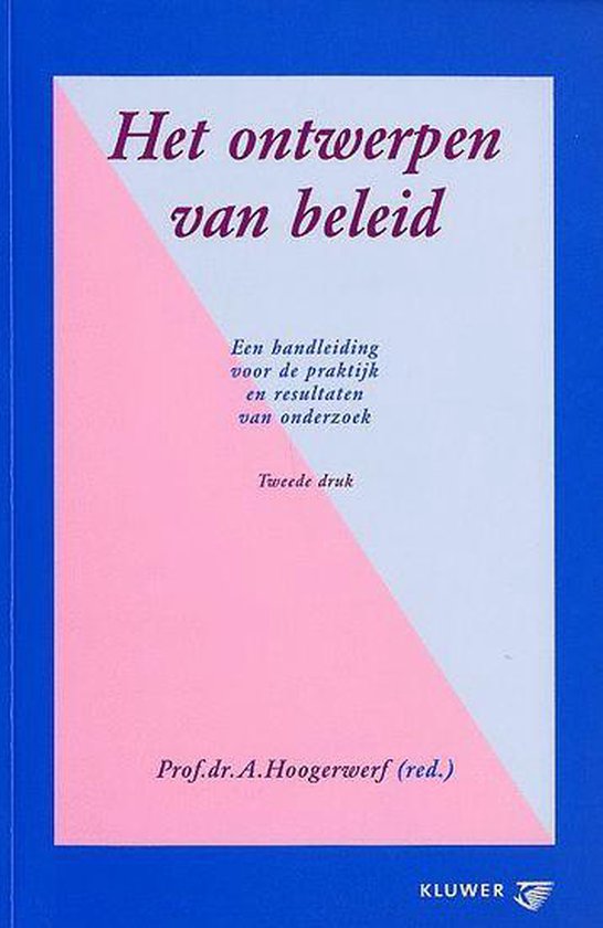 Het Ontwerpen Van Beleid | 9789013008272 | Boeken | bol.com