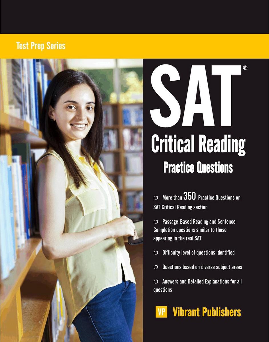 Test Prep Series 15 - SAT Critical Reading Practice Questions (ebook ...
