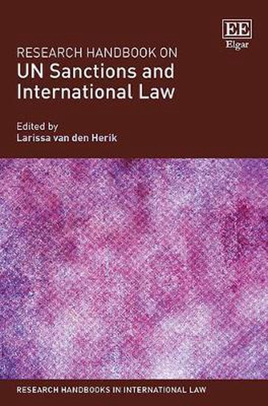 Research Handbooks in International Law series- Research Handbook on UN ...